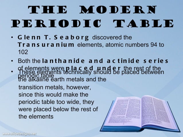 History Of Periodic Table | PPT | Chemistry | Science