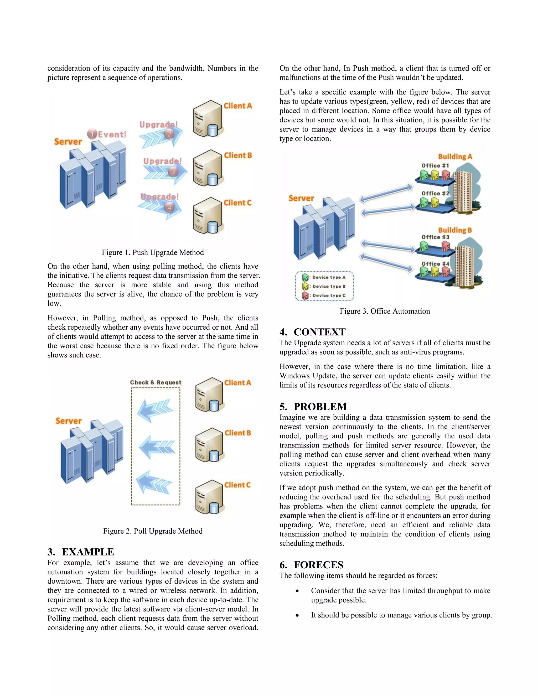 Half-Push/Half-Polling pattern | PDF