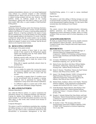 Half-Push/Half-Polling pattern | PDF
