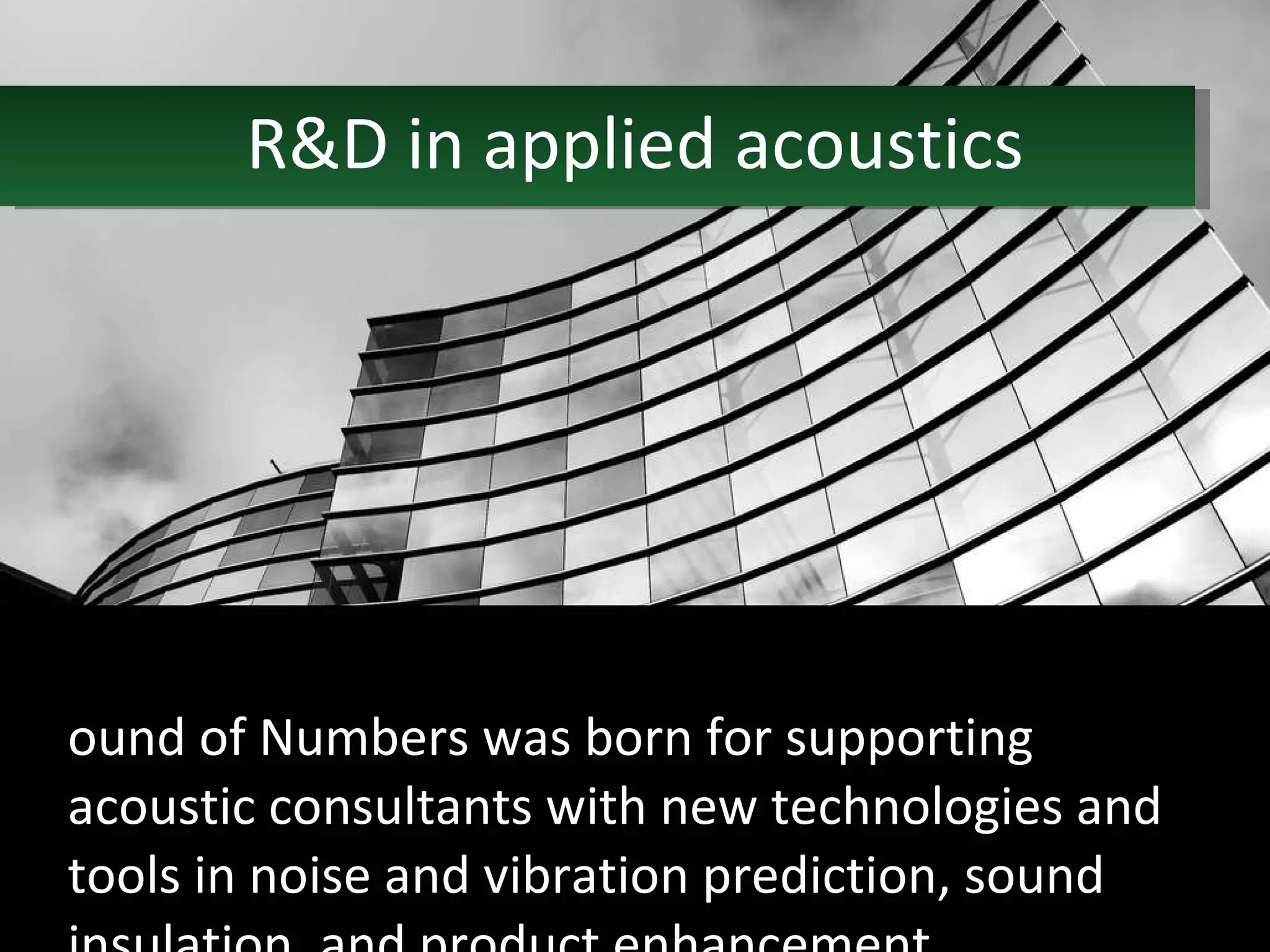 Sound Of Numbers | PPT | Technology & Computing