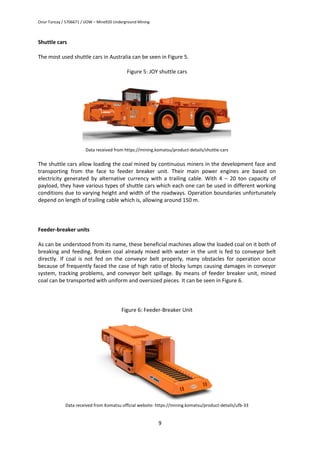 Underground Coal Mining Study | PDF