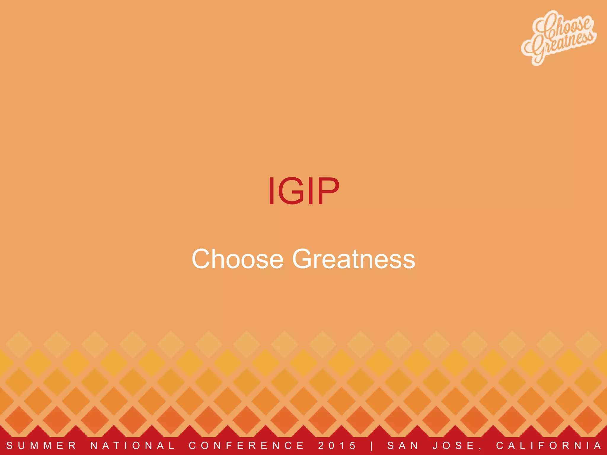 SNC 2015 | IGIP Day 4 SONA | PPTX