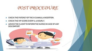 IV CANNULATION | PDF