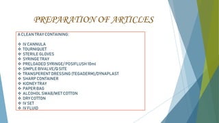 IV CANNULATION | PDF