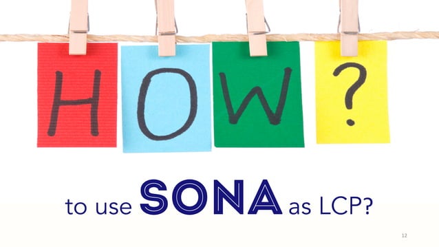 Sona intro + why | PDF