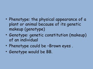 Genetics | PPT