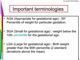 Neonatology Basics - Gestation & Birth Weight | PPT