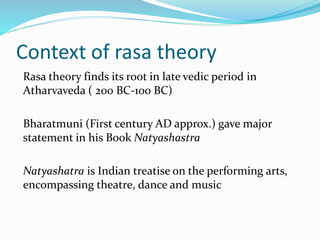 The Theory of Rasa | PPT