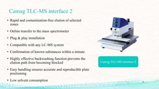HPTLC and its advances | PPTX