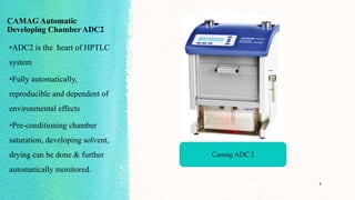 HPTLC and its advances | PPTX