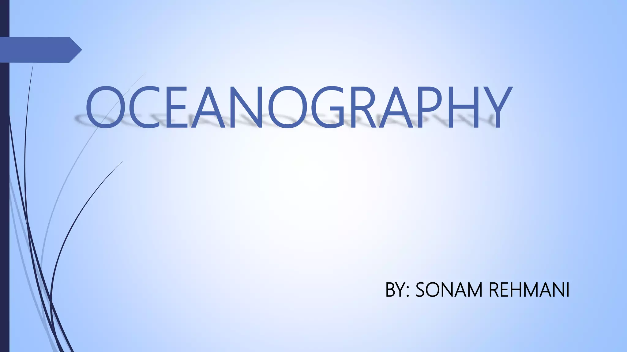 Oceanography | PPTX