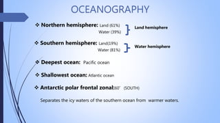 Oceanography | PPTX
