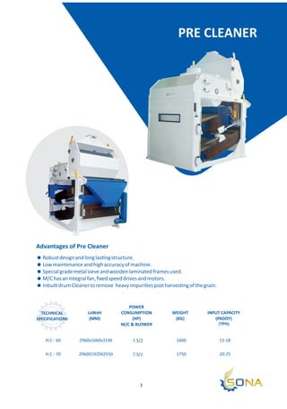 Sona machinery pvt. ltd. new catalogue | PDF