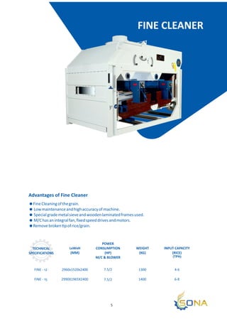 Sona machinery pvt. ltd. new catalogue | PDF