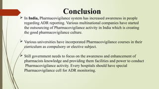 Methods, ADR reporting and Tools used in Pharmacovigilance | PPTX