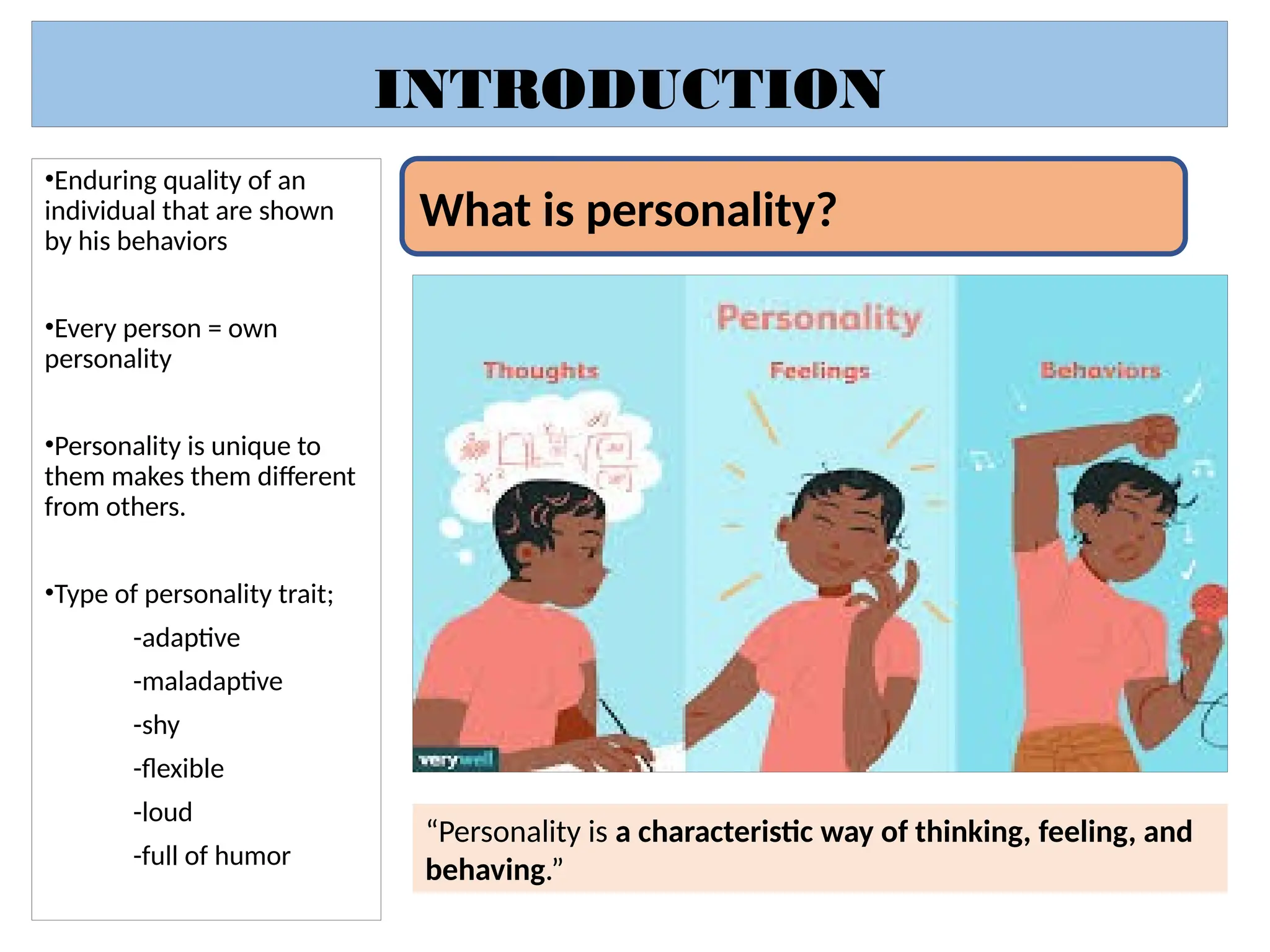personality disorder and their type and etiology | PPTX