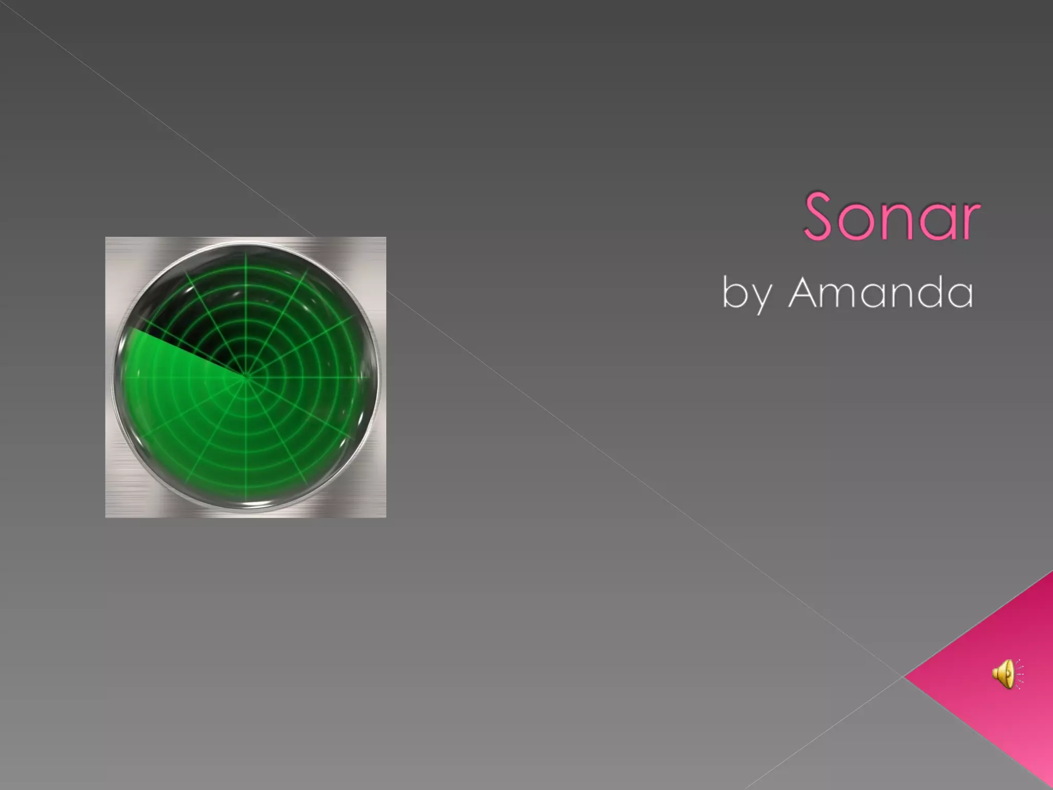 Sonar | PPT | Technology & Computing