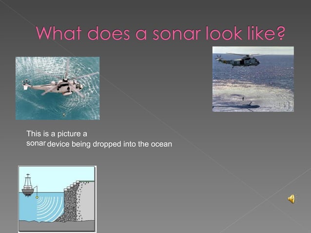 Sonar | PPT | Technology & Computing