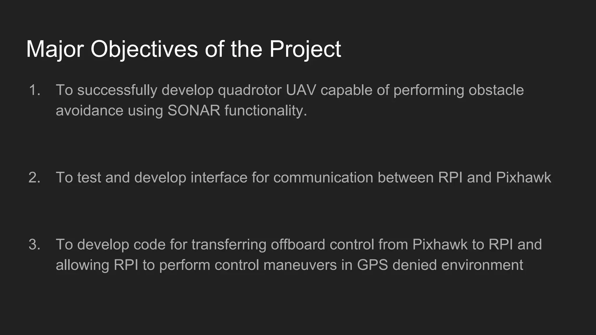Sonar based obstacle avoidance for UAVs | PDF