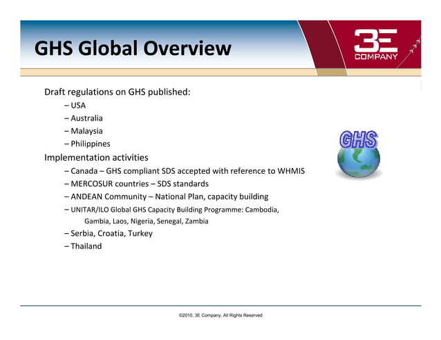 GHS The Next Step in HCS Evolution | PPT