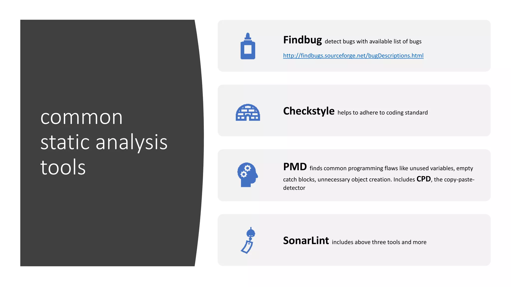 Static Analysis with Sonarlint | PPTX Static Analysis with Sonarlint | PPTX