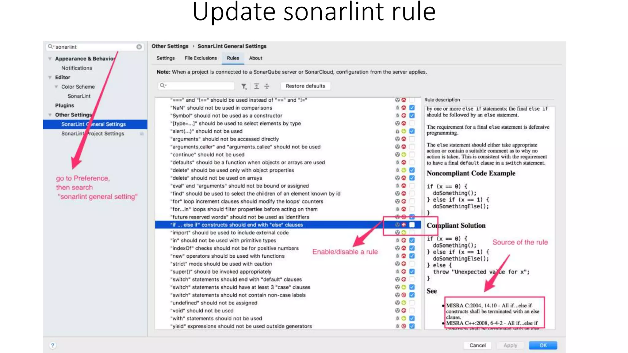 Static Analysis with Sonarlint | PPT Static Analysis with Sonarlint | PPT