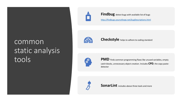 Static Analysis with Sonarlint | PPTX