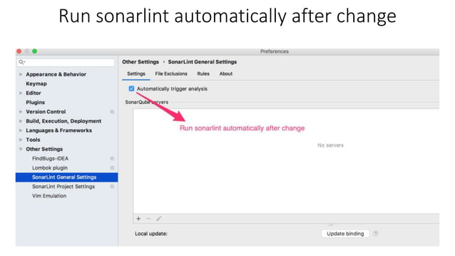 Static Analysis with Sonarlint | PPTX
