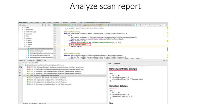 Static Analysis with Sonarlint | PPTX Static Analysis with Sonarlint | PPTX