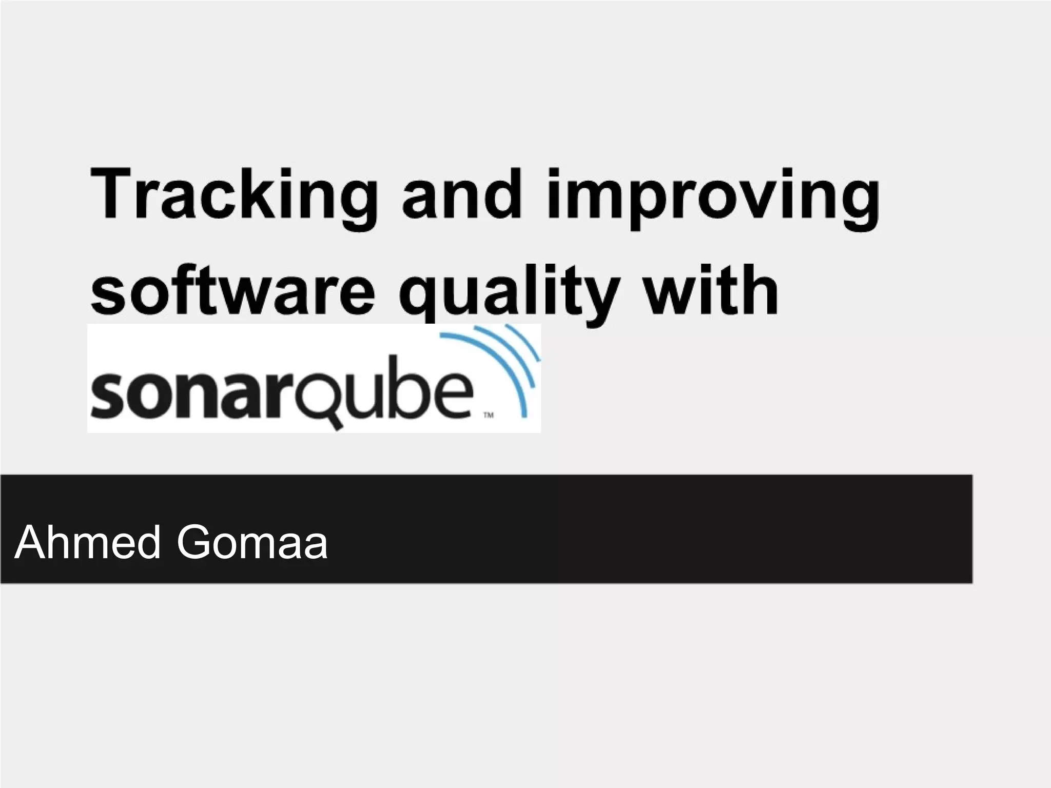 SonarQube Overview | PPT