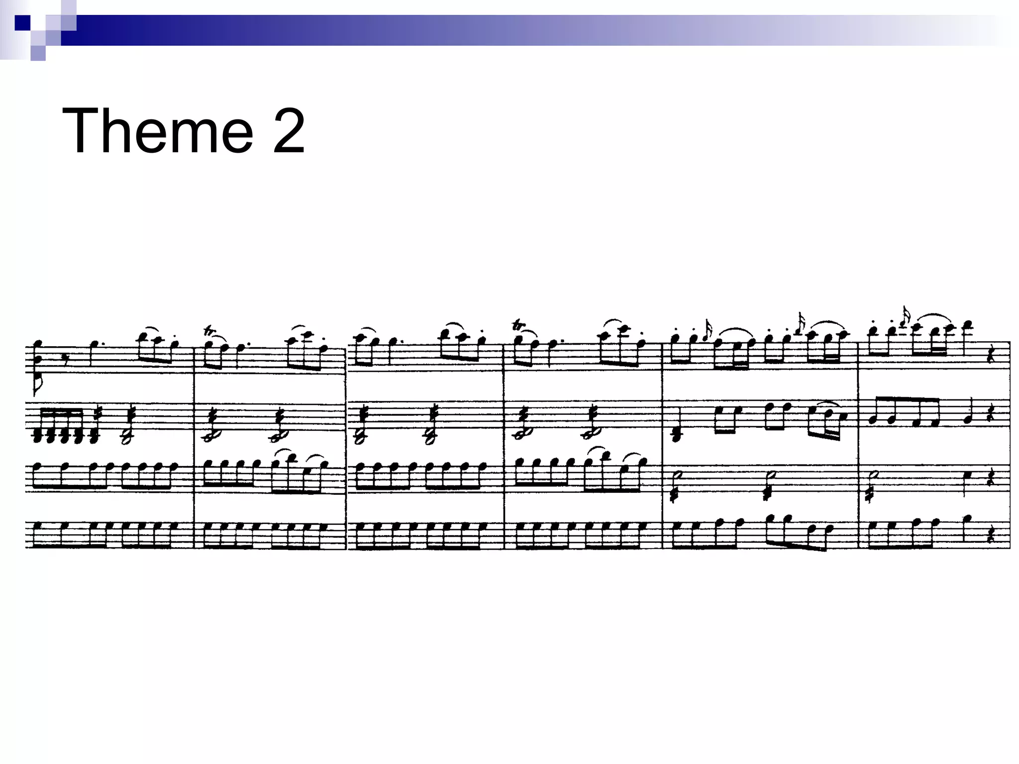 Sonata Allegro Form | PPT