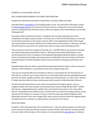 2011 Hyundai Sonata-Evidence Manual | PDF