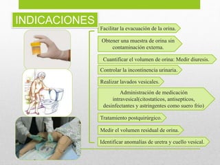 Sondaje vesical | PPTX