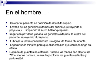 Sondaje vesical | PPT