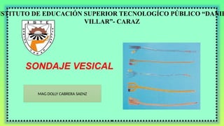 sondaje vesical en los cuerpos humanos . | PPTX