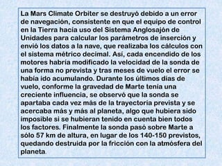 Sonda mars climate | PPTX