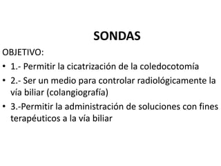 Sondas y-drenes-quirurgicos | PPTX