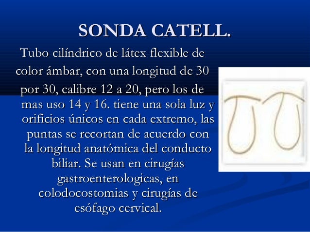 Sonda En T Catell - slingo