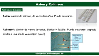 Sondas y drenajes final | PPTX