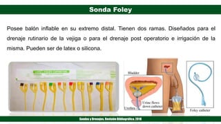 Sondas y drenajes final | PPTX