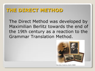 The Direct Method in Language Teaching | PPT