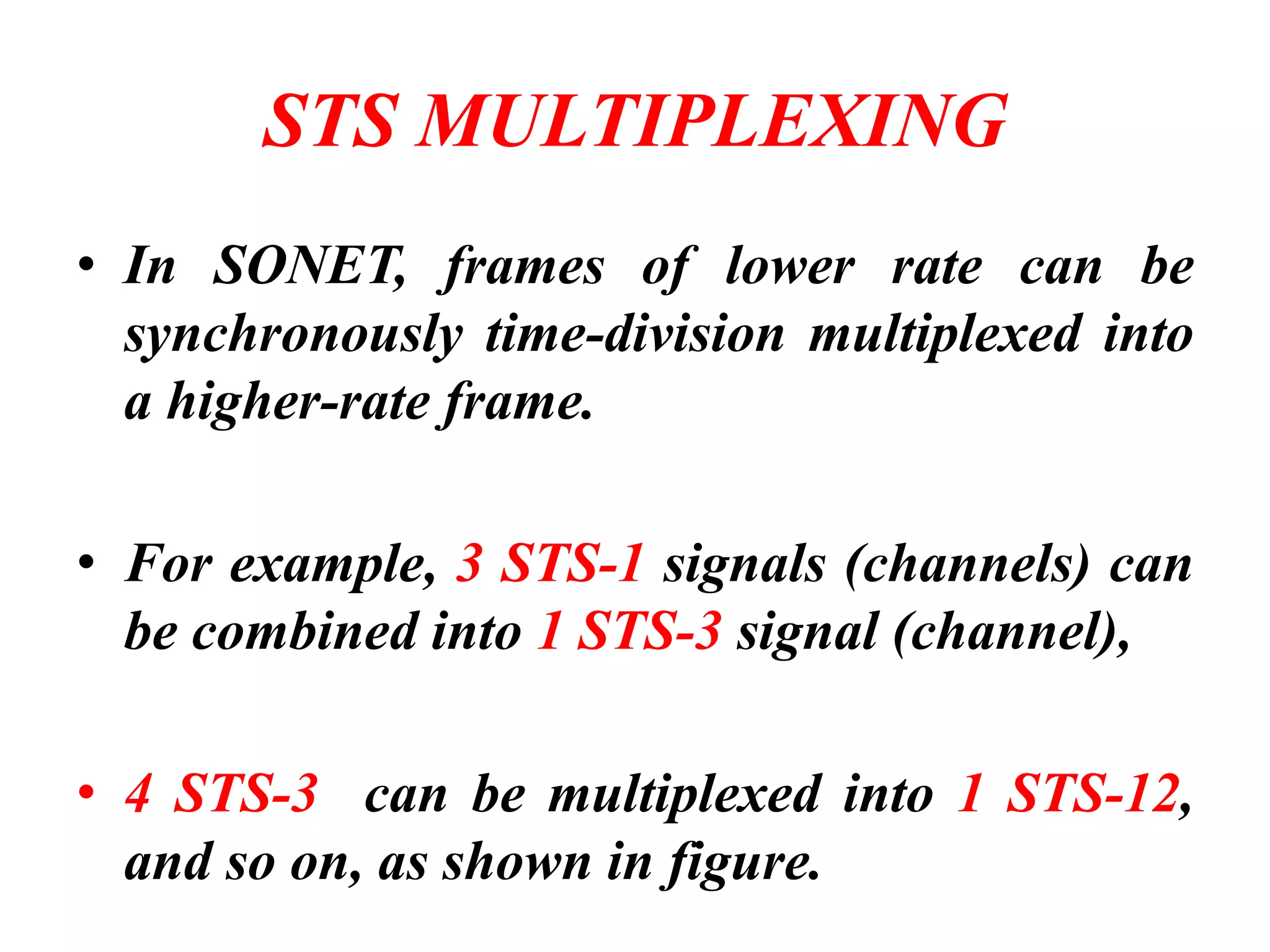 Synchronous optical networking (SONET) | PDF
