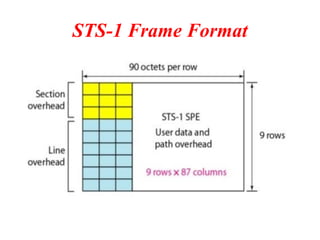 Synchronous optical networking (SONET) | PDF