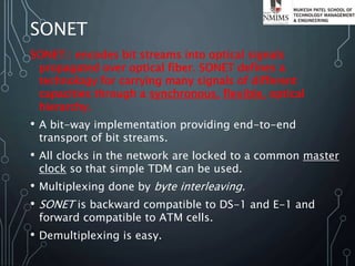 SONET, CWDM, DWDM | PPT