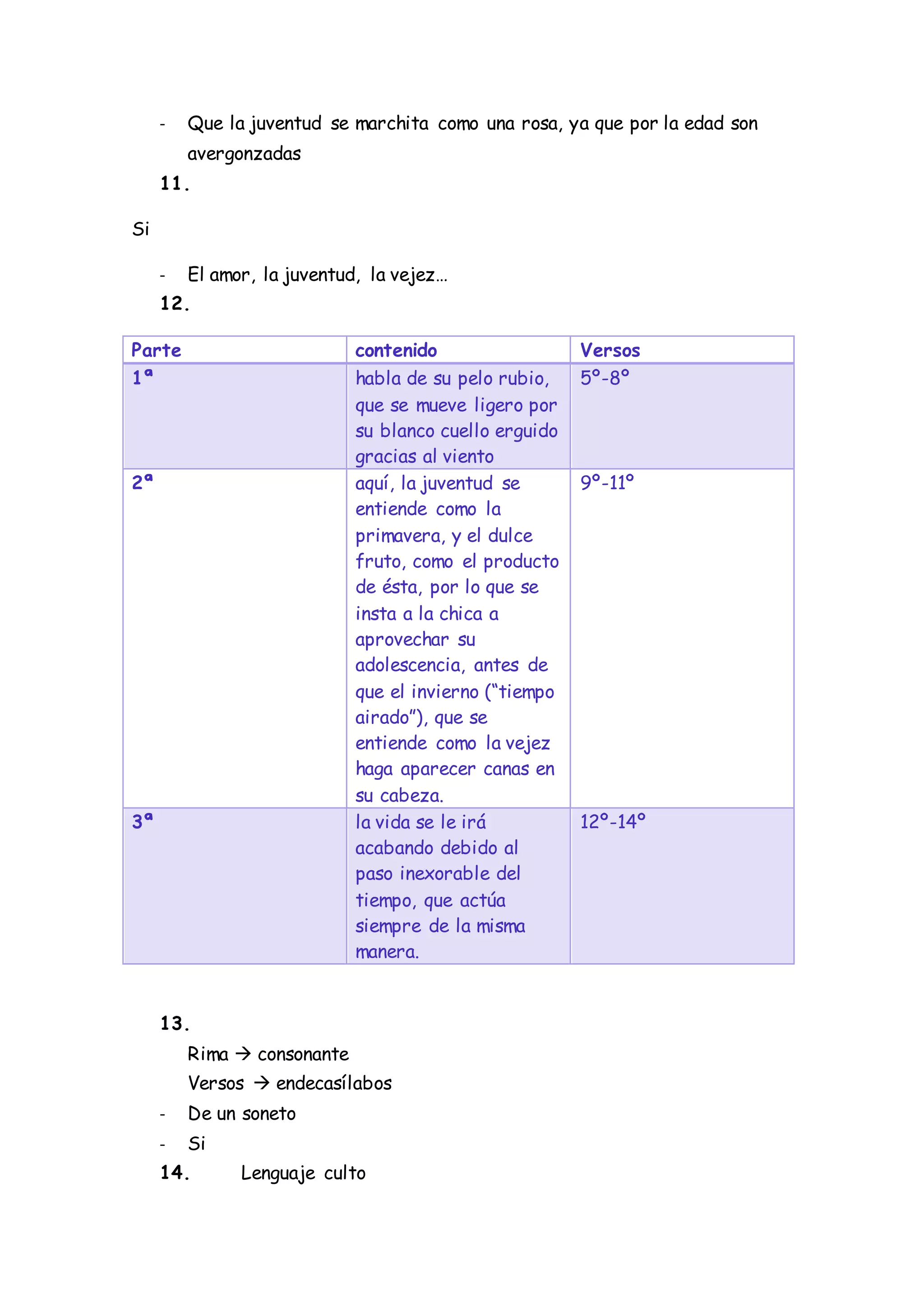 Soneto xxiii de garcilaso de la vega | DOCX