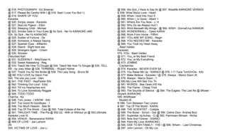 PERSONALIZED songlist for karaoke purpose.docx