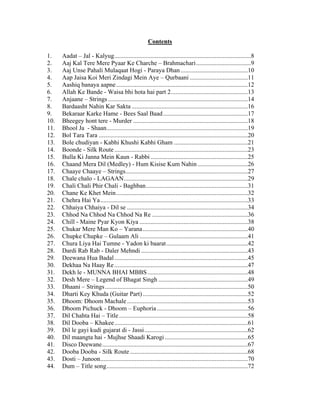 Song Book | PDF