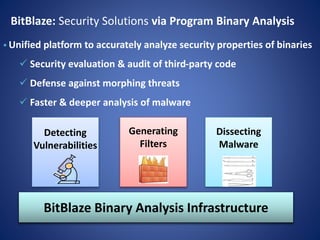 binary analysis for botnet reverse engineering.pptx