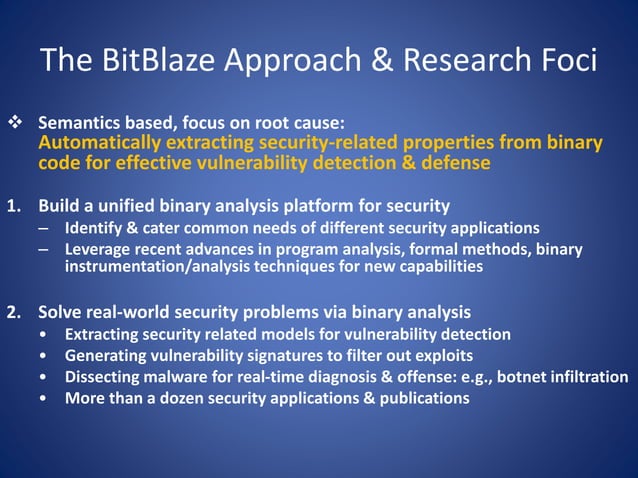 binary analysis for botnet reverse engineering.pptx
