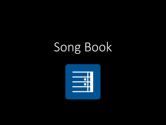 SongBook | PPTX